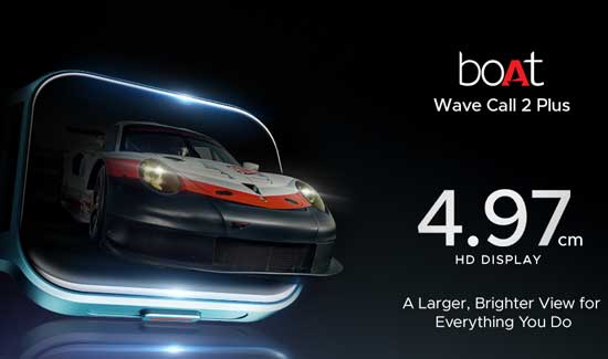 boAt Wave Call 2 Plus Smartwatch – Specs and Features