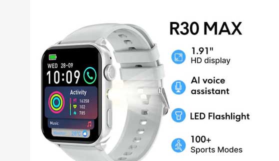 Blackview R30 Max Smartwatch – Specifications and Features