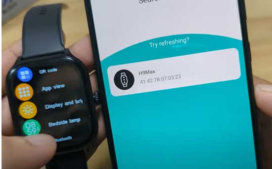 Tutorial on How to Connect H9 Max Smartwatch to Phone